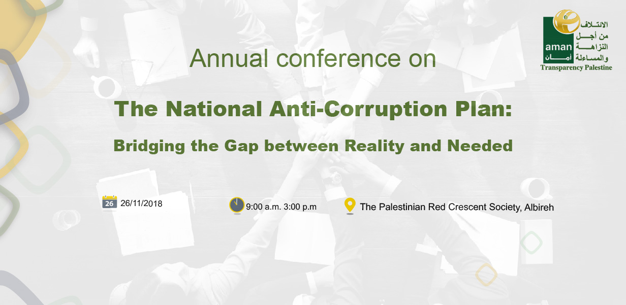 “The National Anti-Corruption Plan: Bridging the Gap between Reality ...
